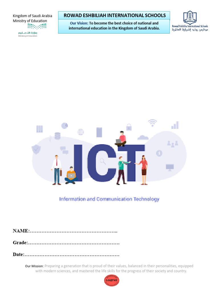 g7 Ict Revision 1 Answer Key | PDF