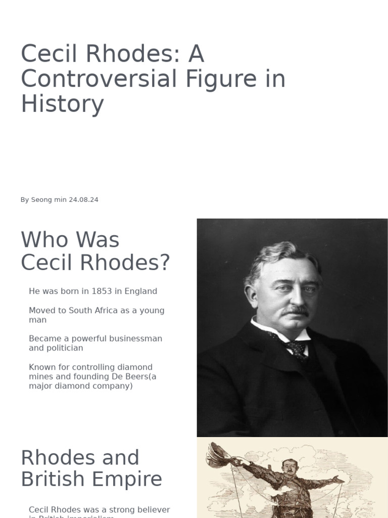 Cecil Rhodes | PDF