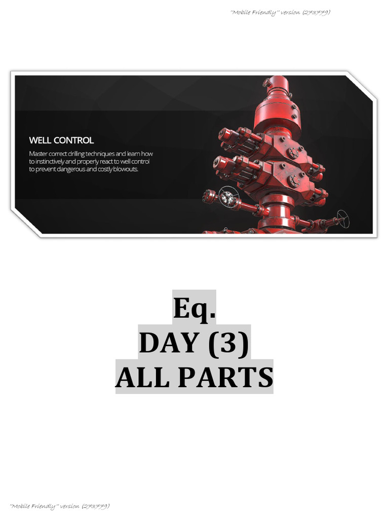 5 IWCF DAY 3 A Equipment (Exam) | PDF