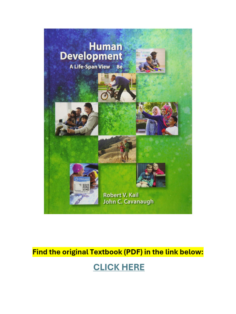 Human Development A Life-Span View 8th Edition PDF | PDF | Race And ...