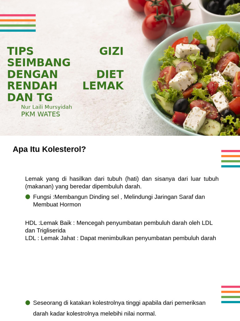 Ppt Prolanis Diet Rl | PDF