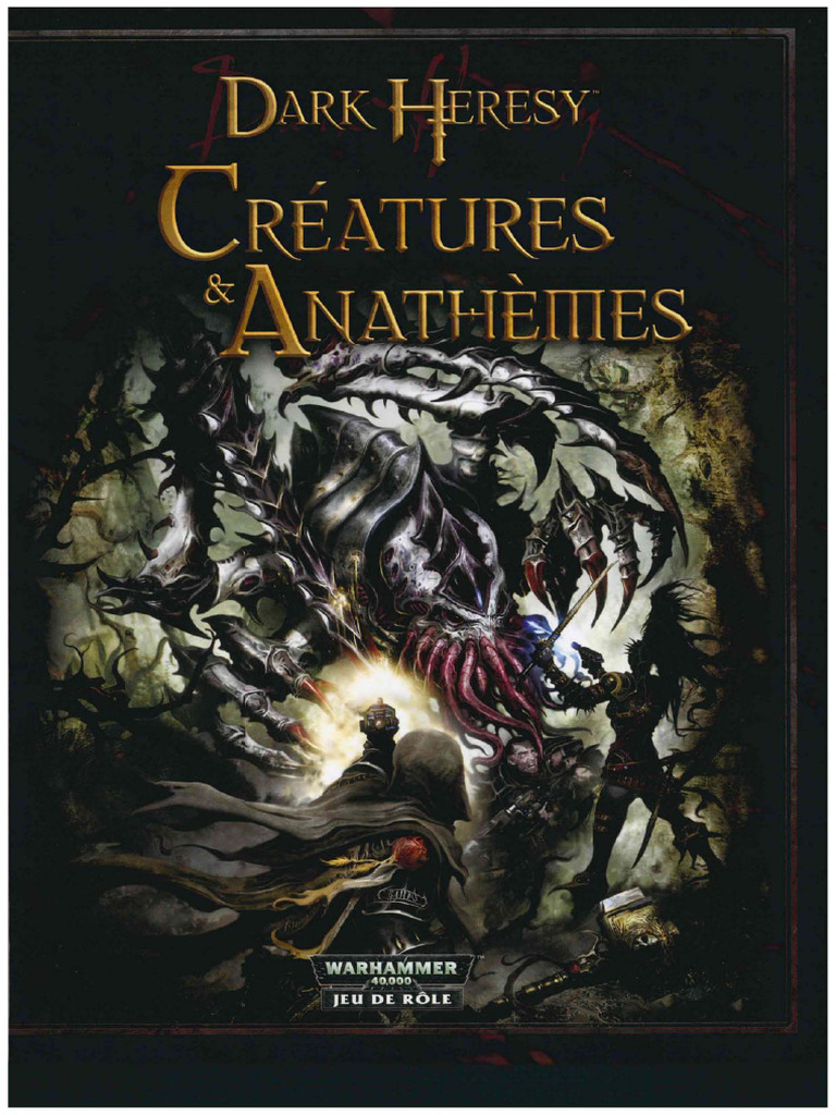 Dark Heresy-Créatures Et Anathèmes | PDF
