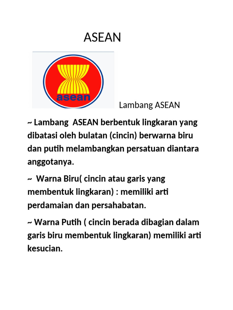 Tugas PKN ASEAN | PDF