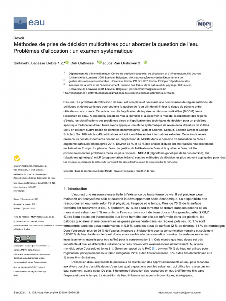 Multi Criteria Decision Making Methods t-2 | PDF