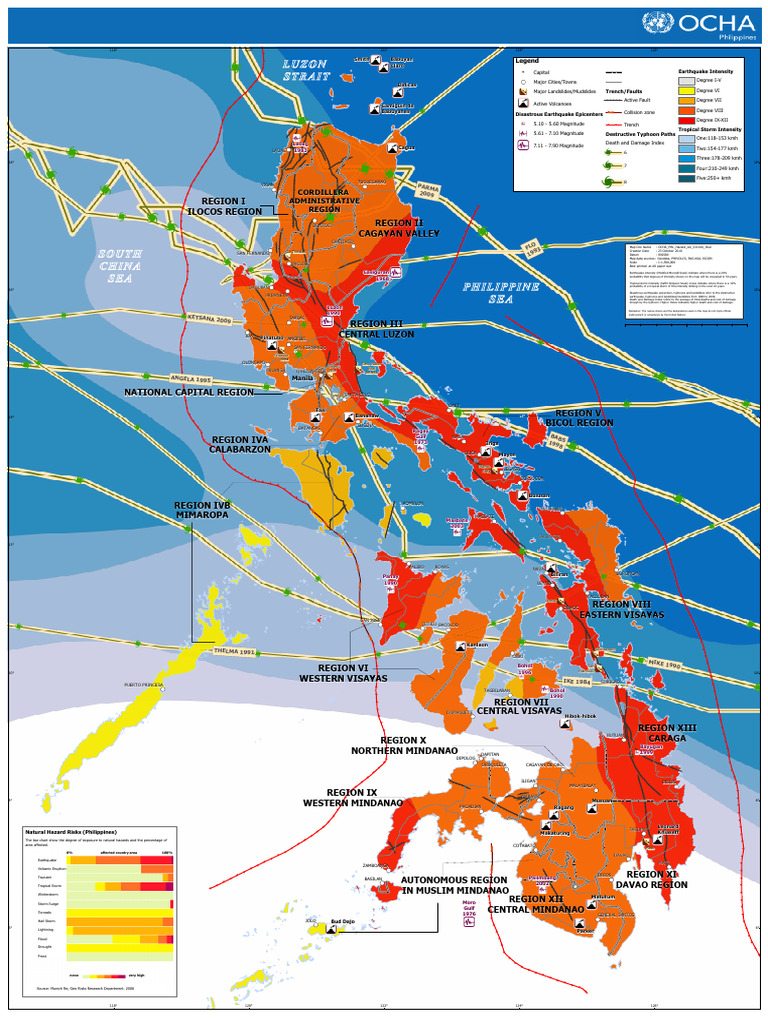 Hazard Map | PDF | Earthquakes | Typhoon