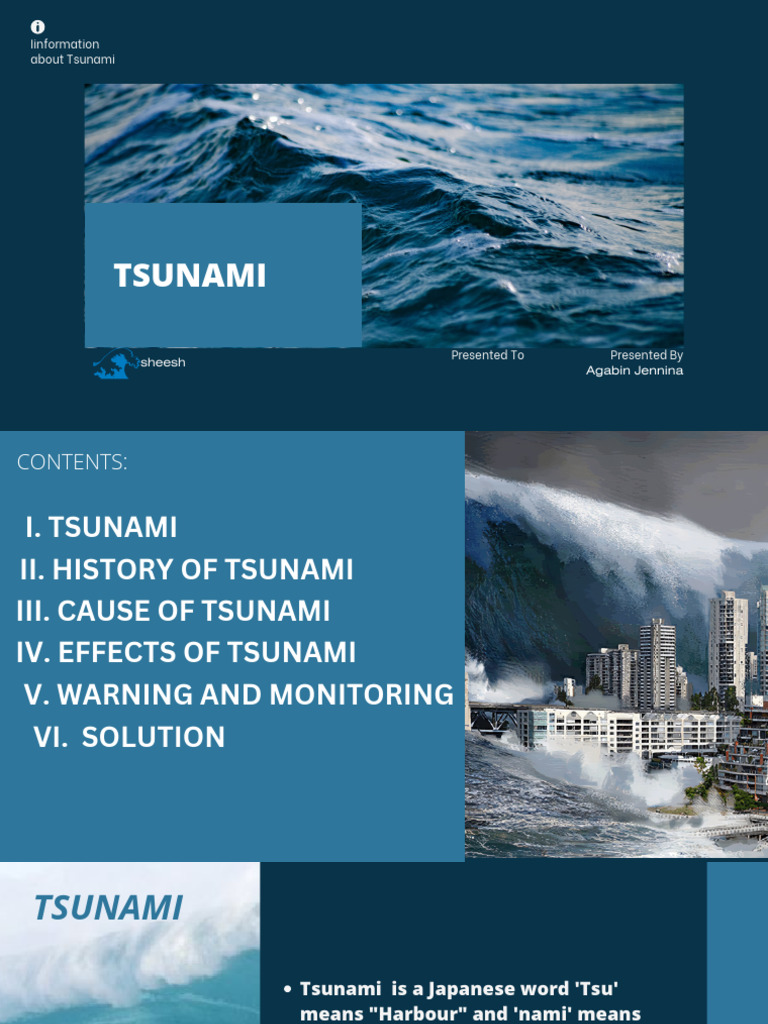 TSUNAMI | PDF