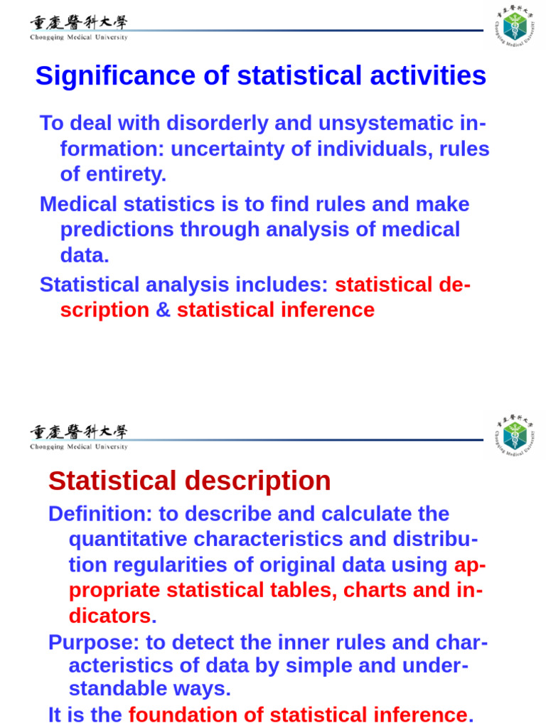 02-Descriptive Statistics of Numerical Data - 52 | PDF | Mean | Teaching Methods & Materials