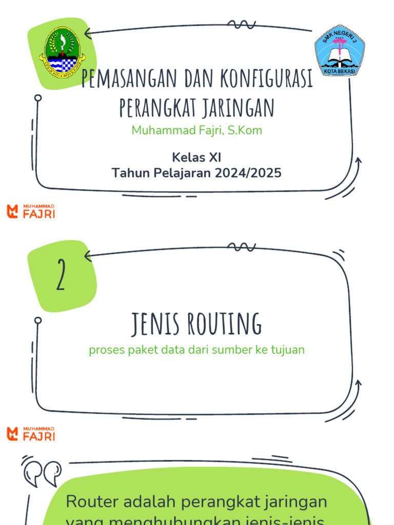 PKPJ 5 - Jenis Routing | PDF