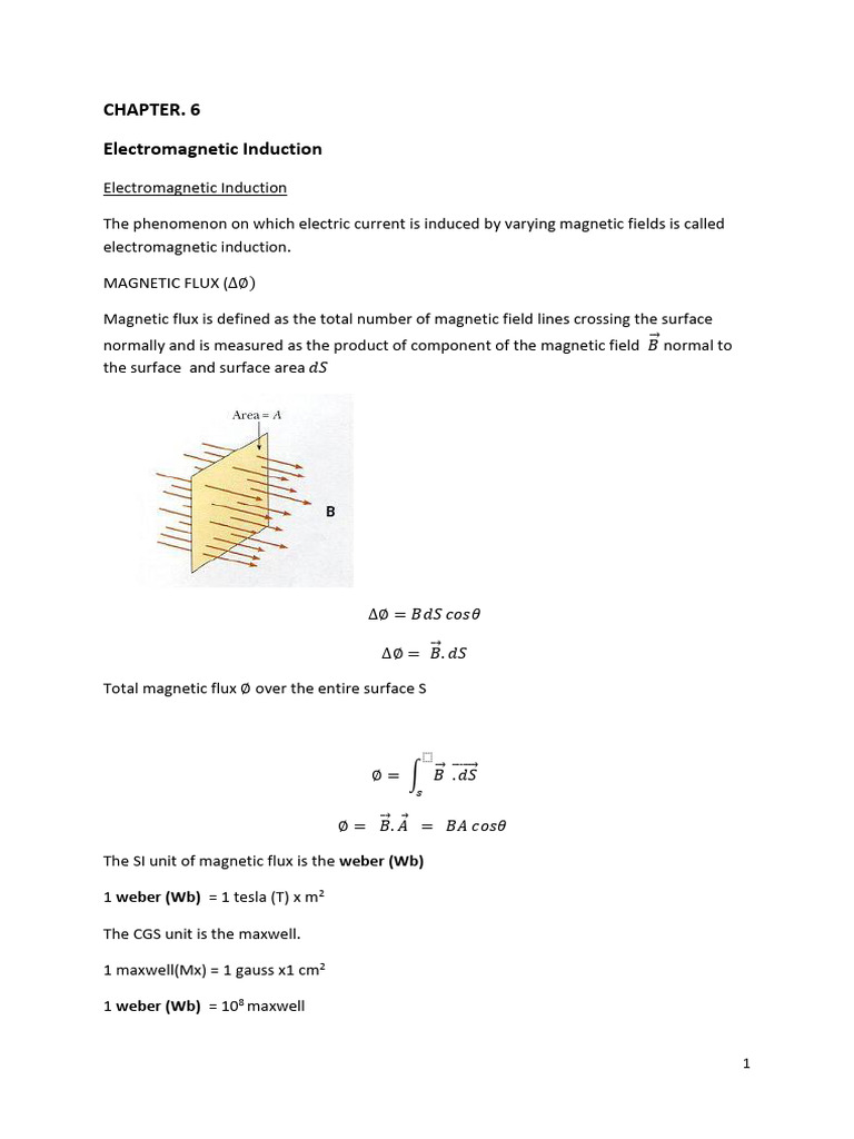 Electromagnetic Induction 2024-25 | PDF