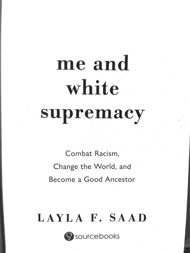 Layla Saad White Privilege | PDF