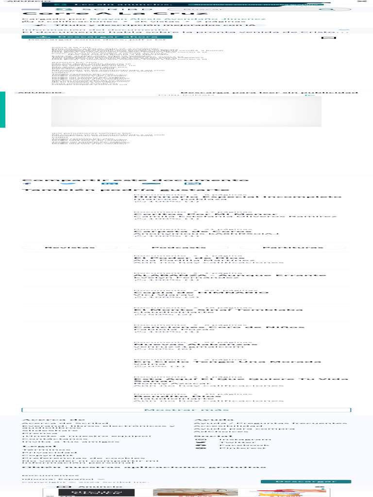 Corre A La Cruz PDF | PDF