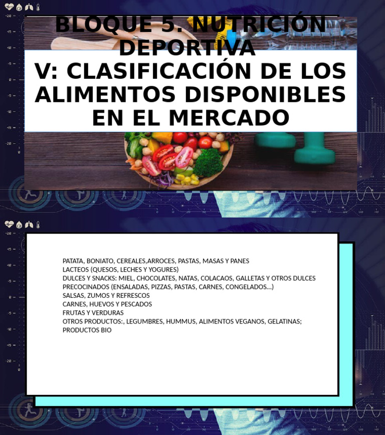 Nutrición V Clasificando Los Alimentos | PDF