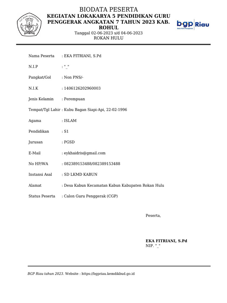 Surat Tugas- eka | PDF