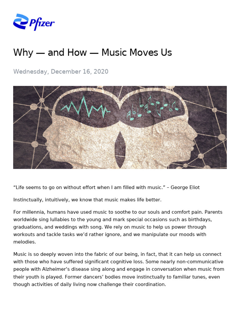 Why and How Music Moves Us | PDF