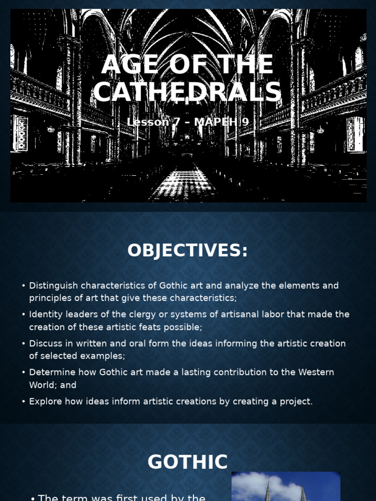 Age of The Cathedrals | PDF
