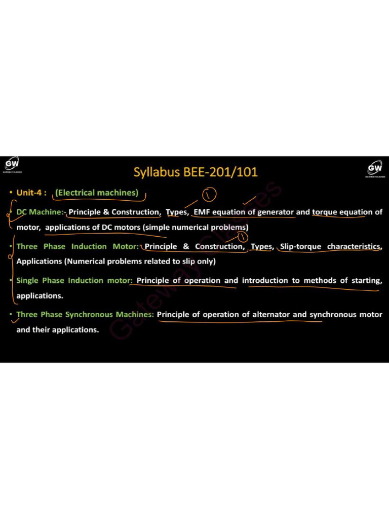 Electrical Unit 4 | PDF