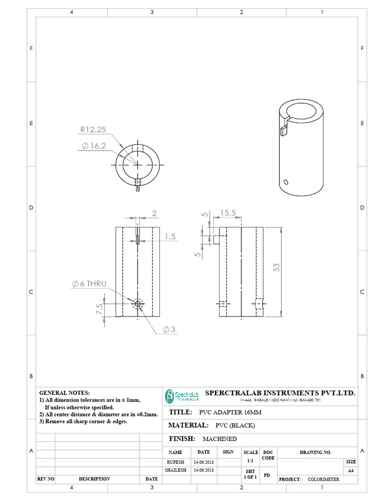 PVC Adpter 16mm | PDF
