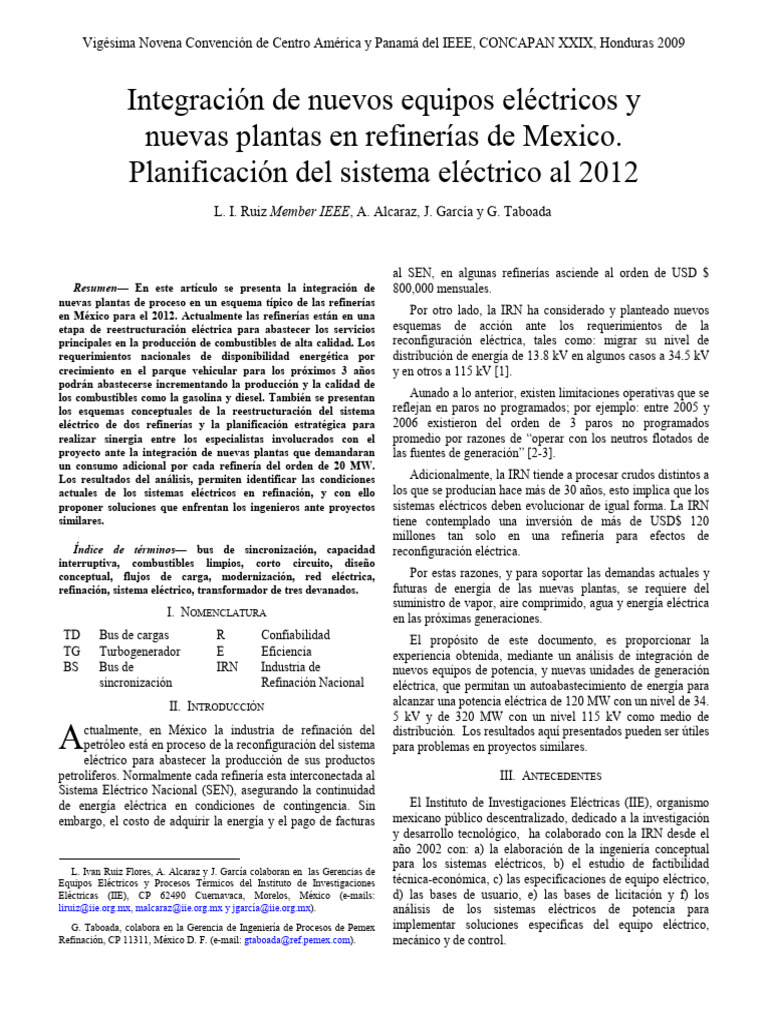 Art Concapan 2009 Integracion Equipos - Ivan Ruiz v1 | PDF