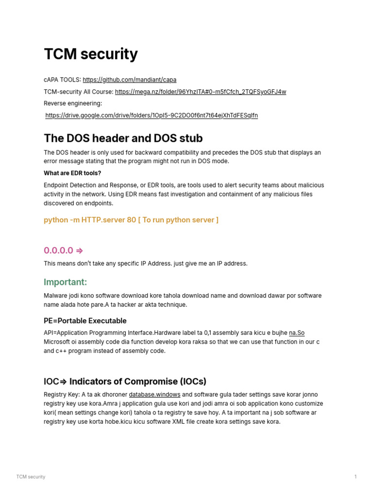 TCM Security | PDF