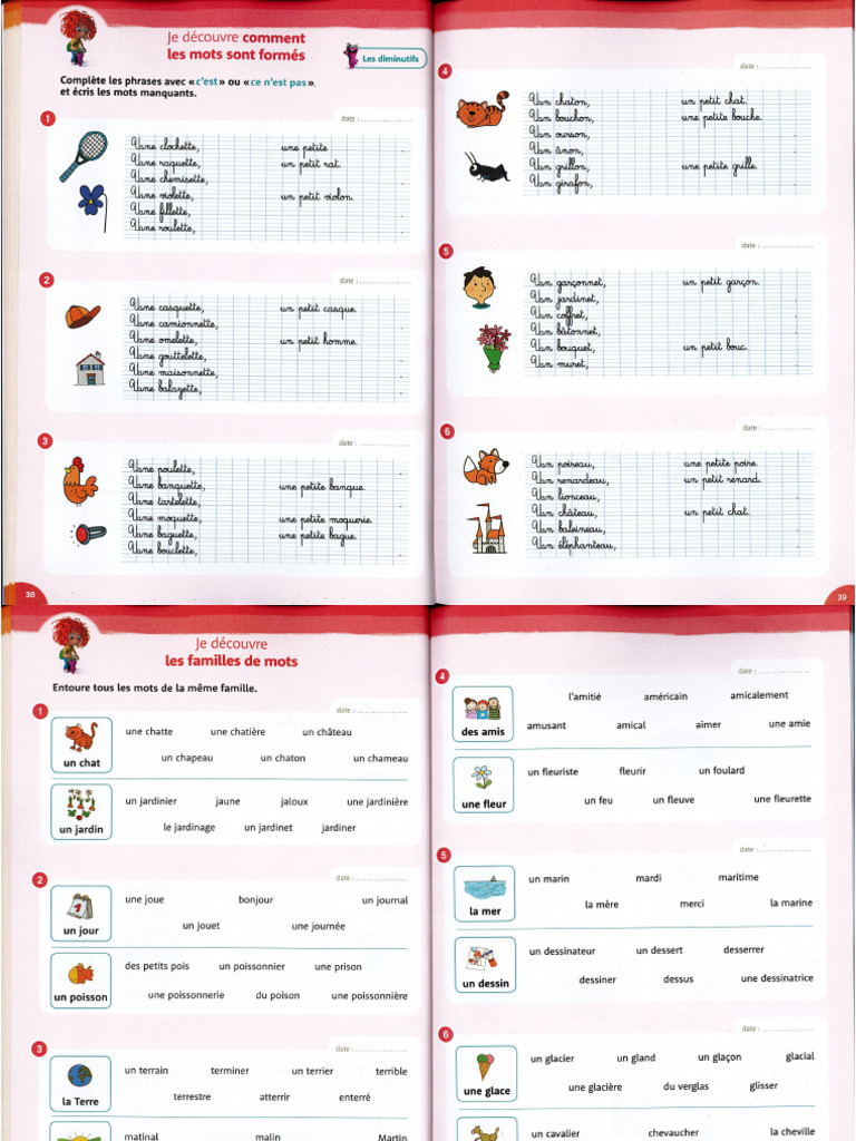 CLEO CE1 Lexique | PDF