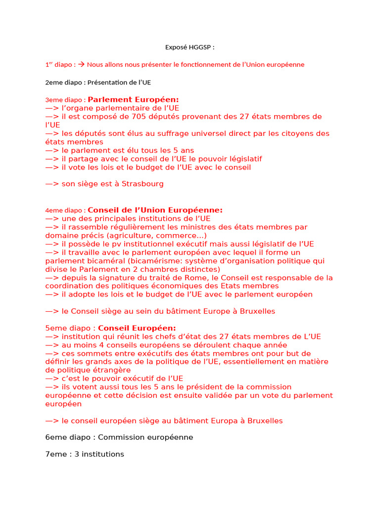 Exposé UE | PDF