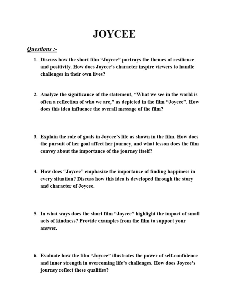 Joycee | PDF