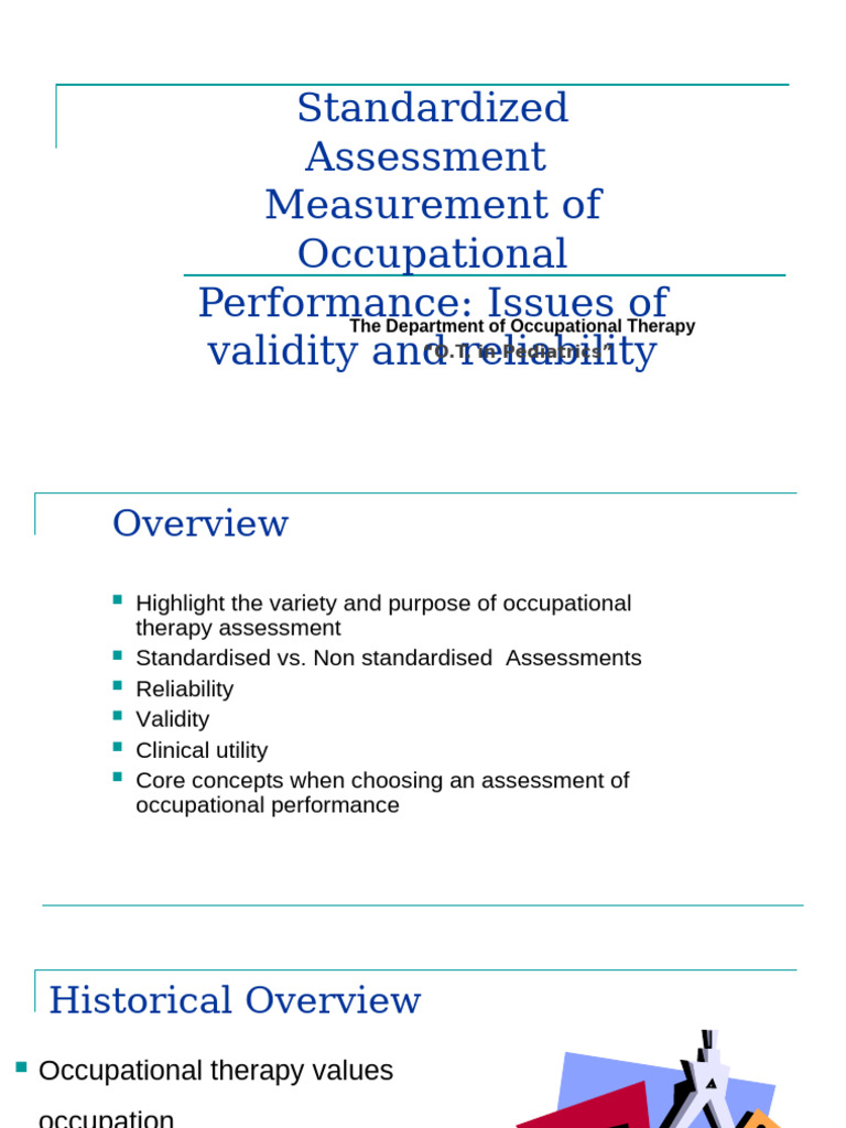 Standardized Assessments | PDF