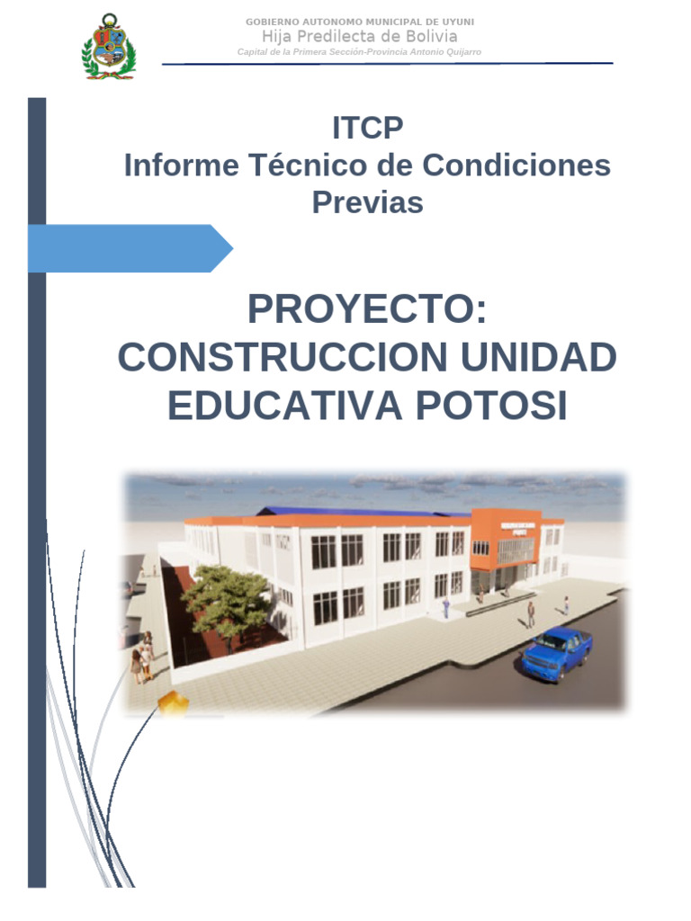 ITCP UNIDAD EDUCATIVA potosi | PDF