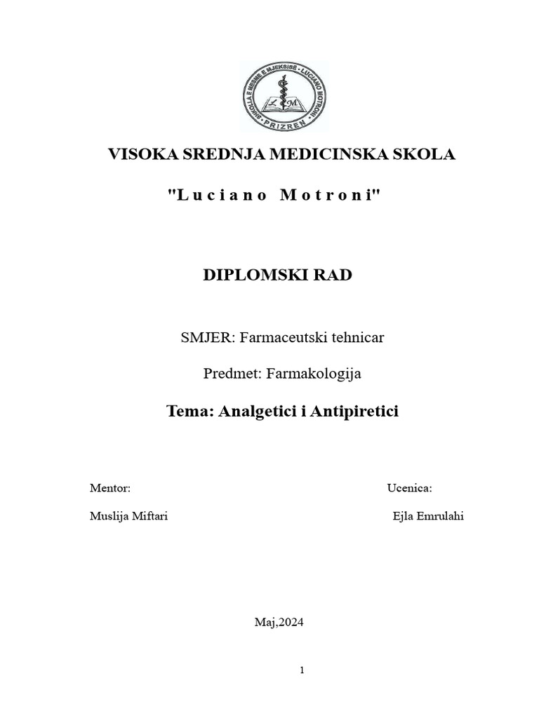 Diplomski Rad 1 | PDF