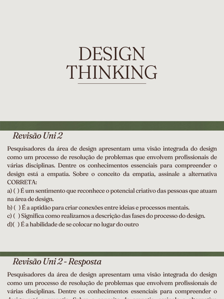 Uni 3 Design Thinking - 20240916 - 210738 - 0000 | PDF