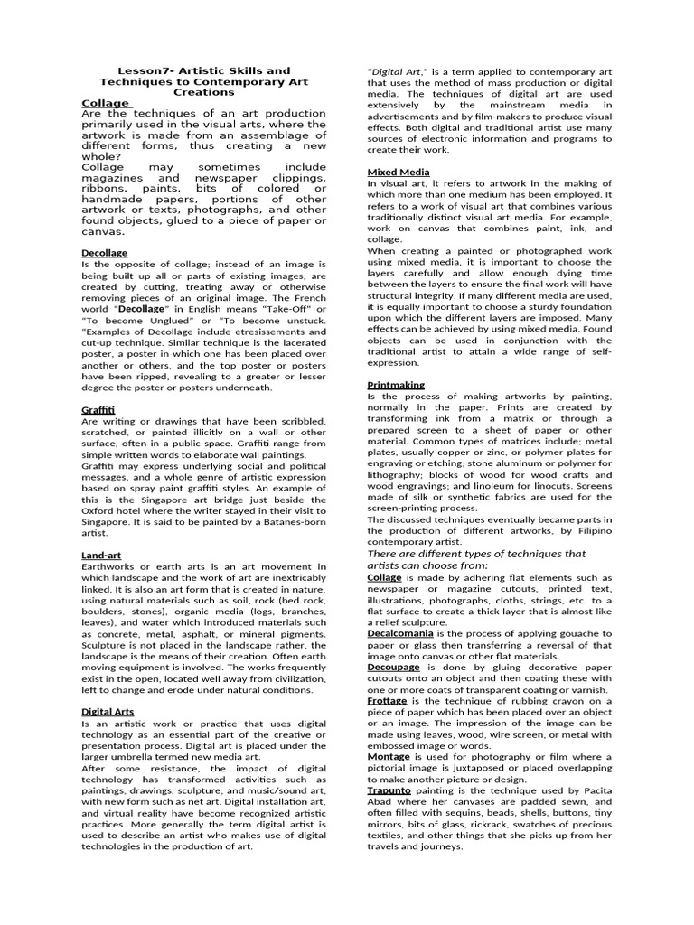 Cpar Notes | PDF