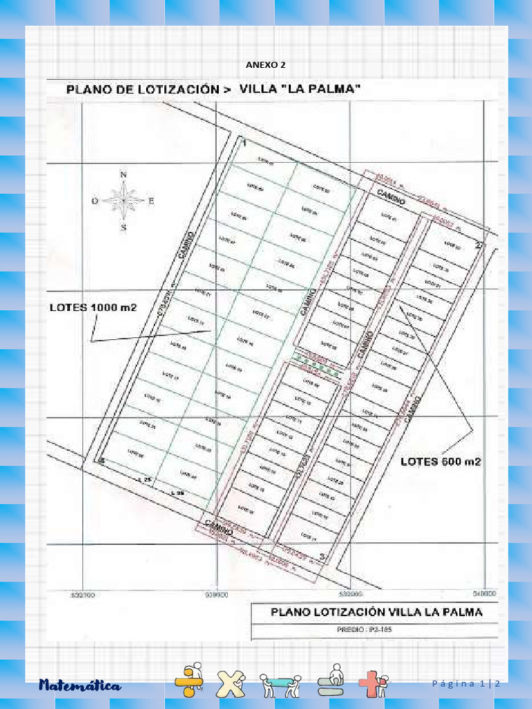 ANEXO 2 PLANO DE LOTIZACION | PDF