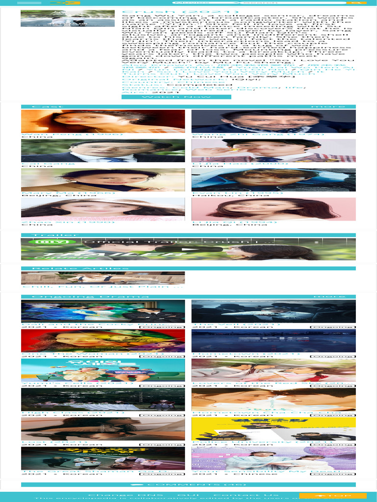 Asian Wiki - Crush (2021) | PDF