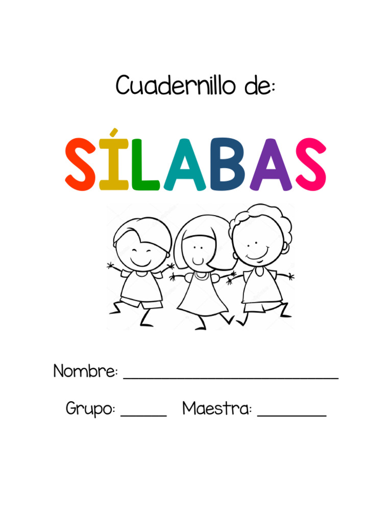 Cuaderno de Silabas Completo Final Final | PDF