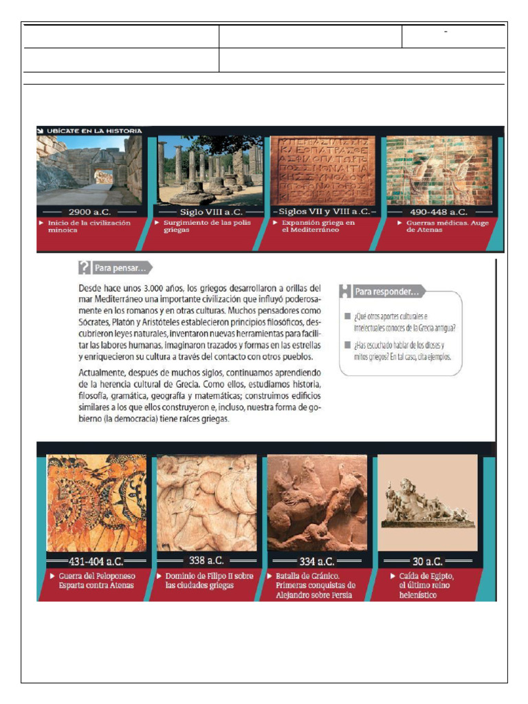 Sociales-Guis 010824 | PDF | Guerra del Peloponeso | Historia