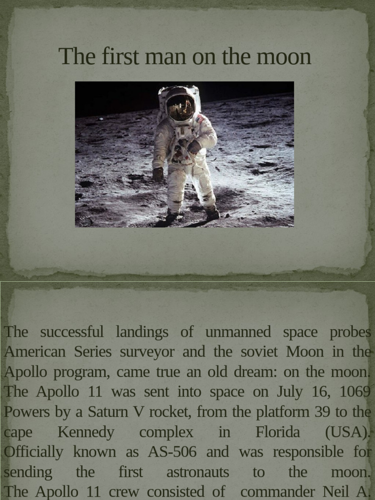 Apollo 11: First Moon Landing Details | PDF | Travel | Science & Mathematics