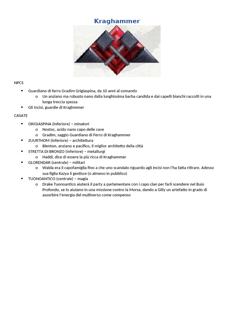 Arrivo A Kraghammer | PDF | Law | Young Adult