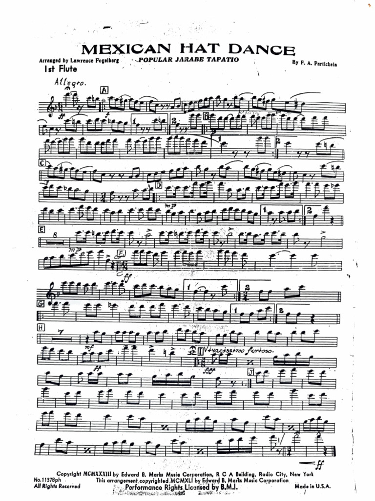 Mexican Hat Dance | PDF