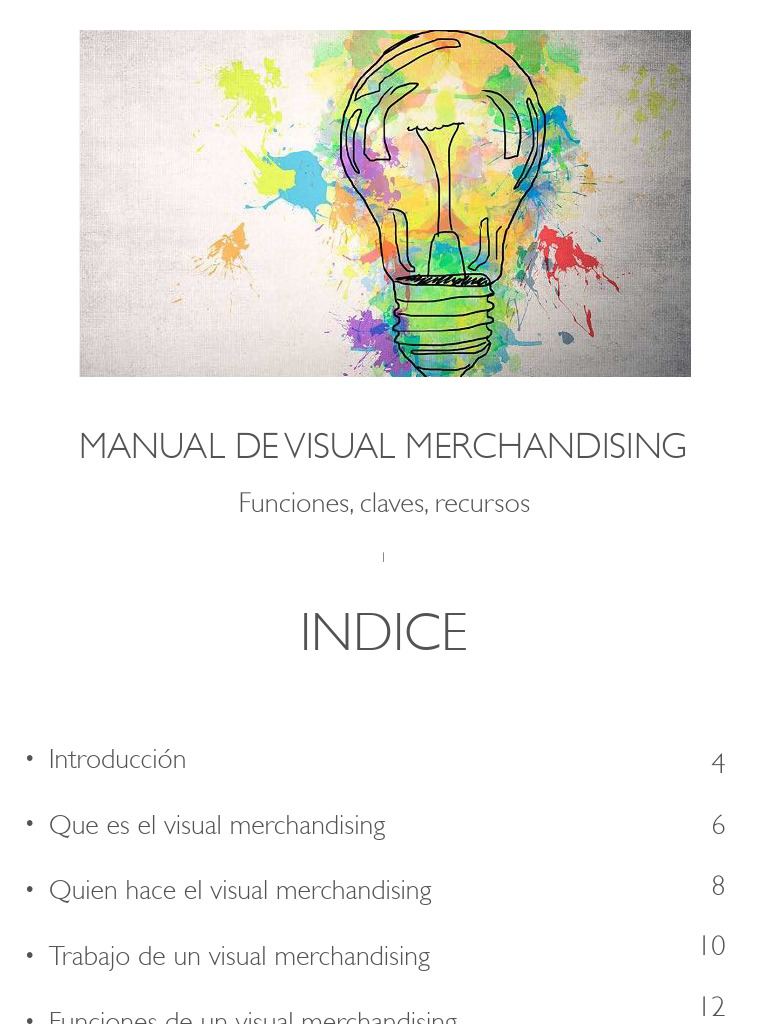 PDF Manual Visual Merchandising | PDF