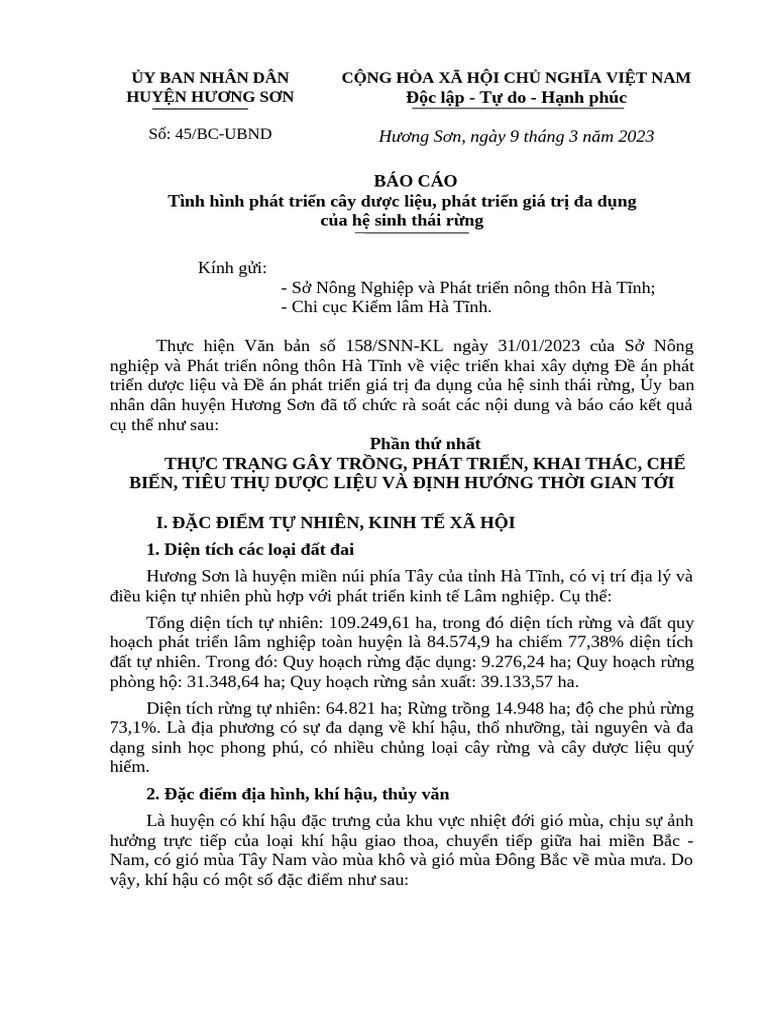 1.BAO CAO DUOC LIEU (Gui Tinh) | PDF