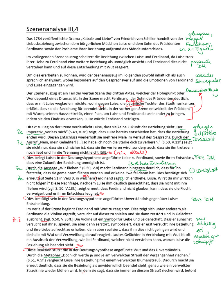 X Szenenanalyse Akt 3 Szene 4-Yara Arnold | PDF