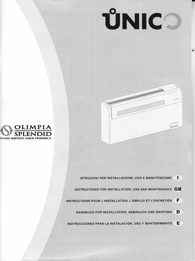 Unico Air Manual | PDF