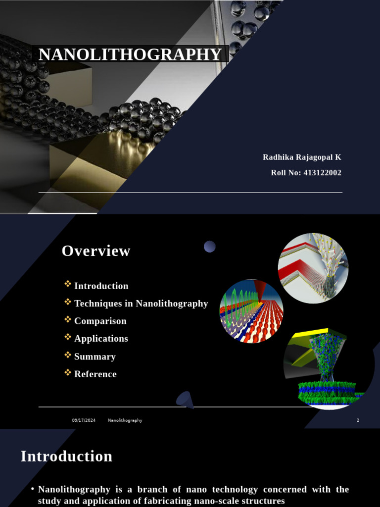 Nanolithography | PDF