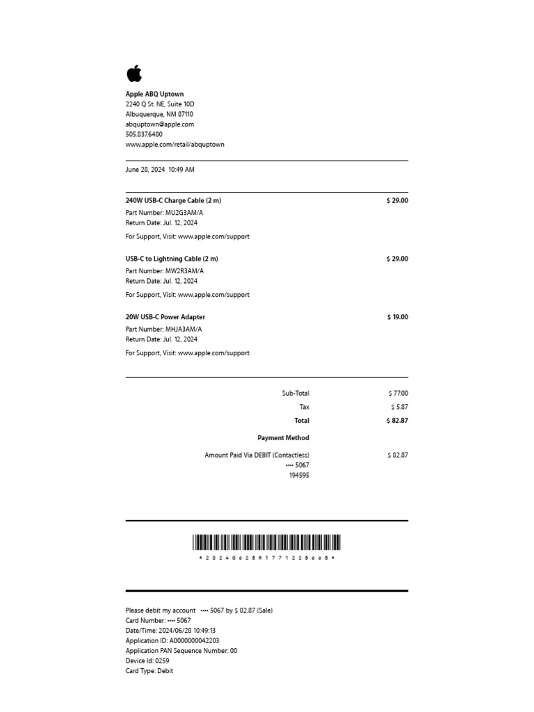 Emailreceipt 20240628R1771228668 | PDF