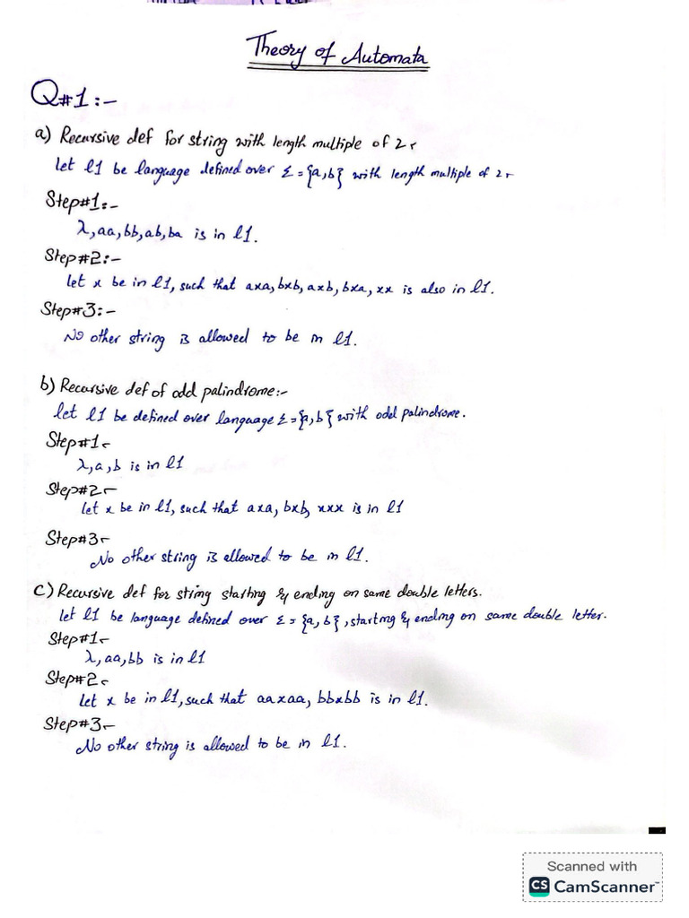 Toa Assignment 1 | PDF