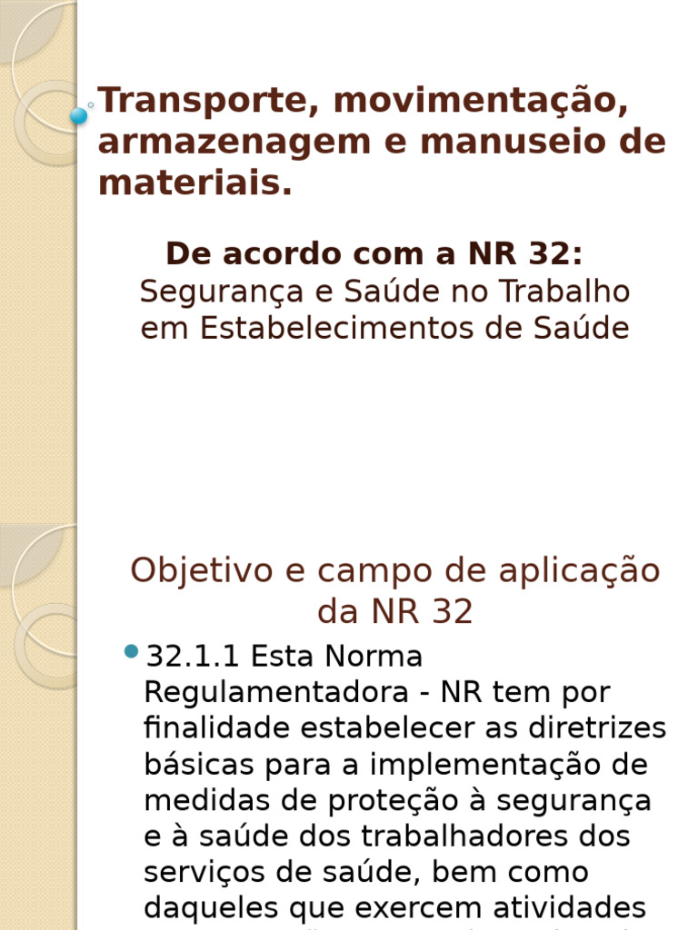 Transporte, Movimentação, Armazenagem e Manuseio de Materiais | PDF