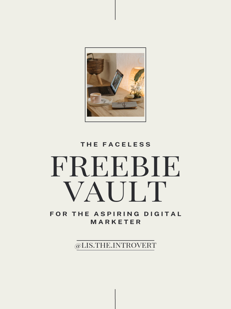 The Faceless Freebie Vault | PDF