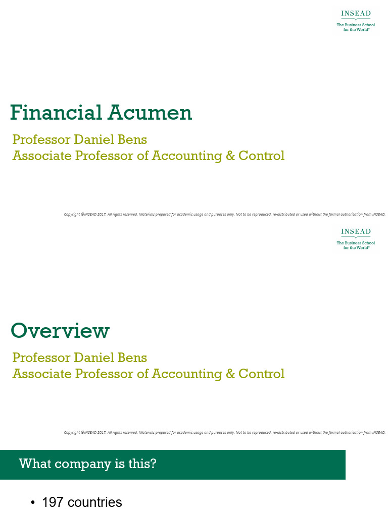 FFA Module 1 - Handout | PDF