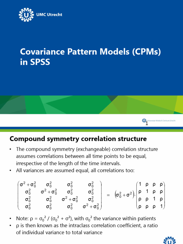 Day 3 Extra Slides CPMs in SPSS | PDF | Variance | Autoregressive Model