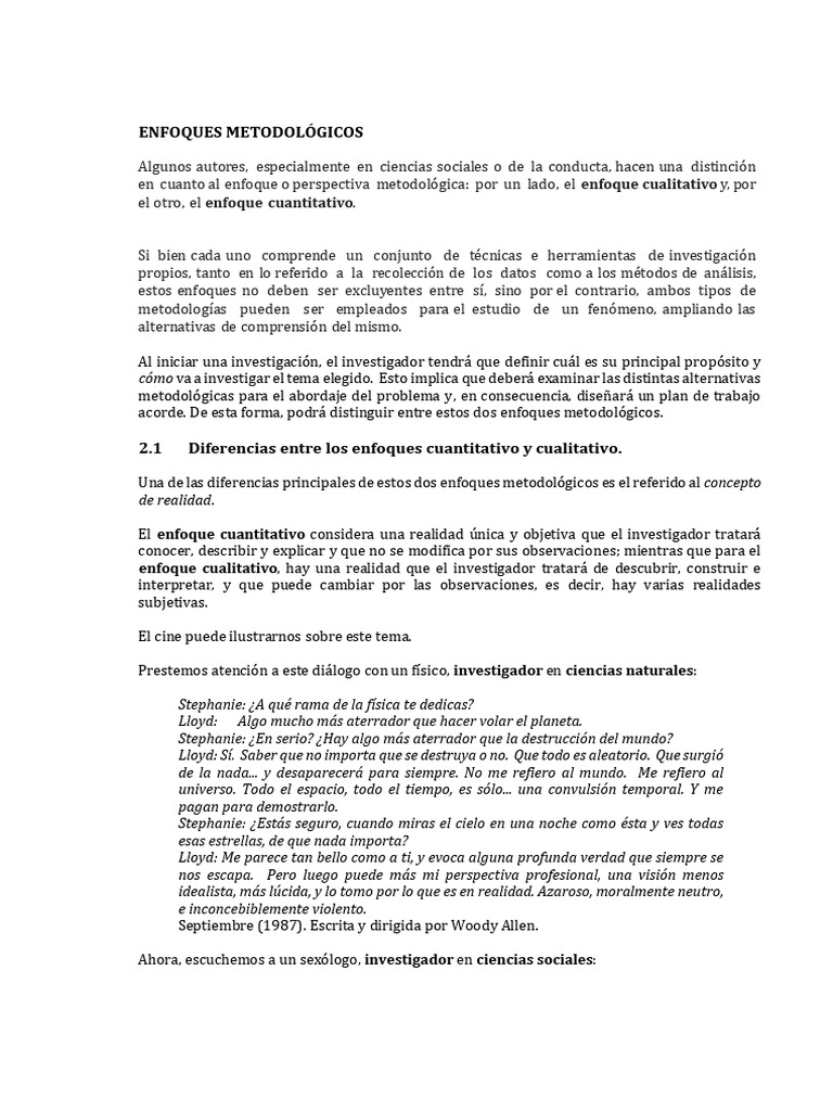 Metodologia de La Investigaci-N | PDF